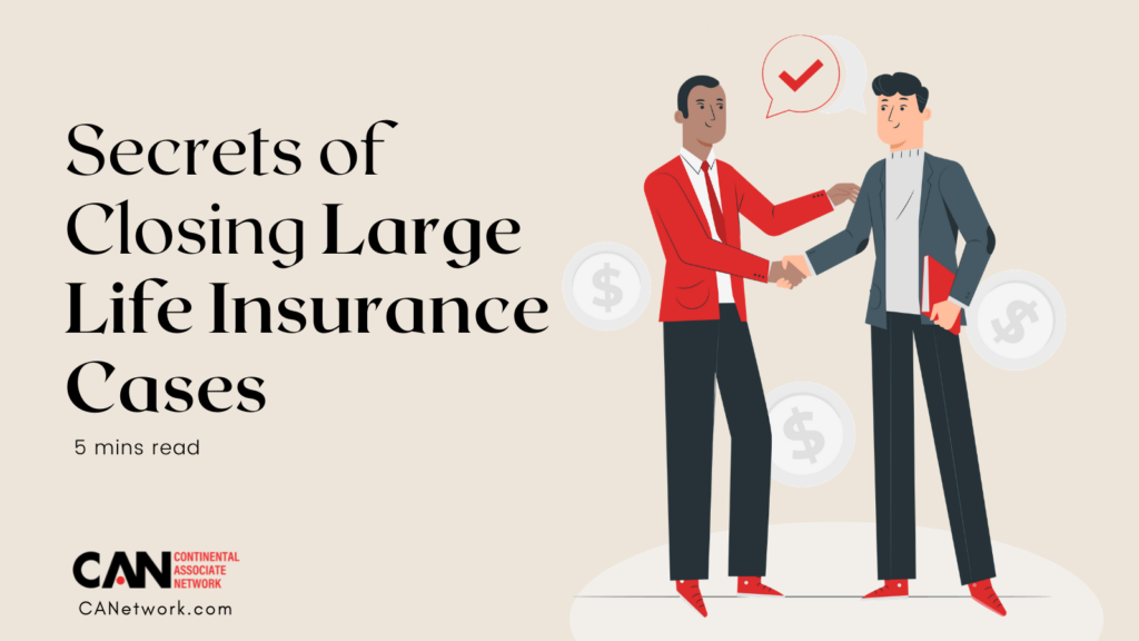 How to close the life insurance cases